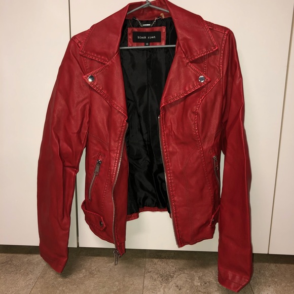Black Rivet | Jackets & Coats | Leather Jacket | Poshmark